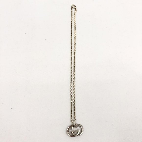 Gucci | Jewelry | Gucci Interlocking G Necklace Silver | Poshmark